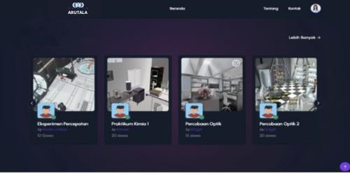 ARUTALA: PLATFORM LABORATORIUM VIRTUAL UNTUK KEGIATAN PEMBELAJARAN ...